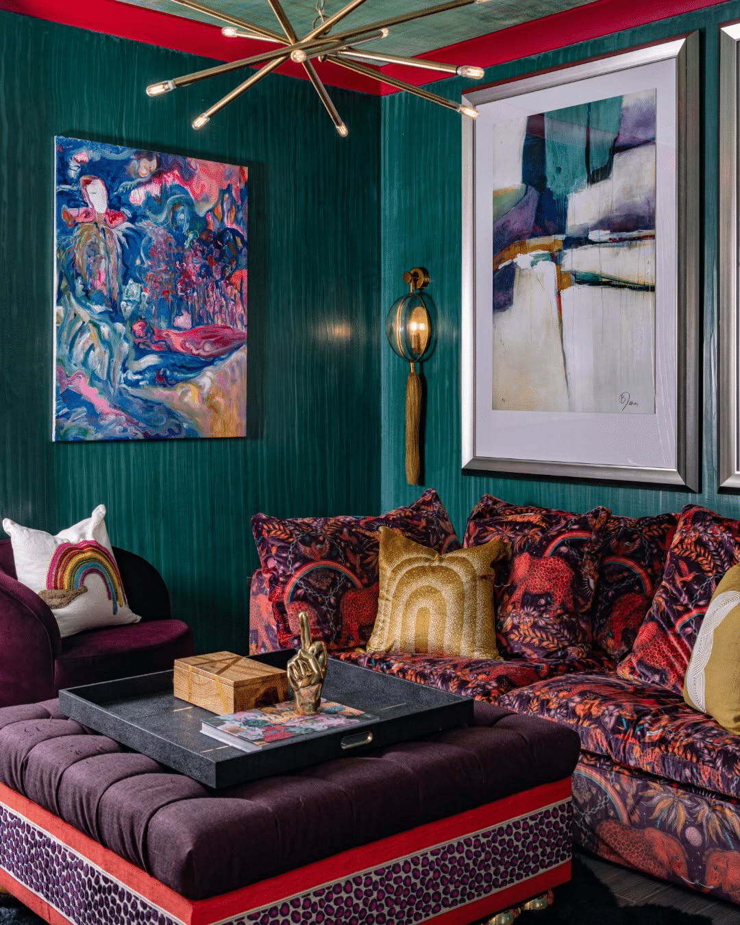 Top 20 Jewel Tone Living Room Ideas