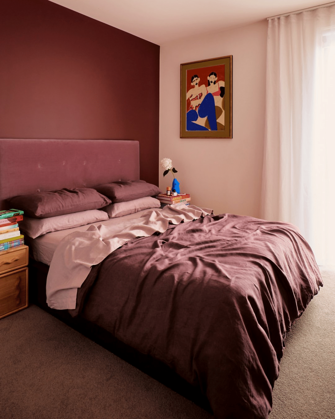 Top 20 Maroon Bedroom Ideas