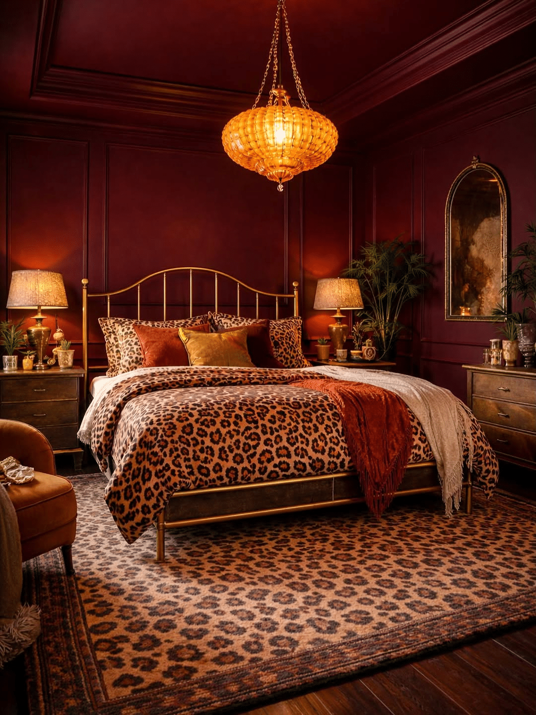Top 20 Maroon Bedroom Ideas